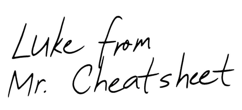 Welcome to the new Mr. Cheatsheet! | Mr. Cheatsheet