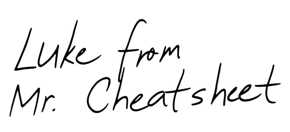 Welcome to the new Mr. Cheatsheet! | Mr. Cheatsheet